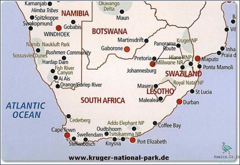 Check Out This Amazing Map Of N1 From Cape Town To Johannesburg! May ...
