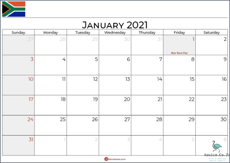 Experience the Best of South African Culture with This Amazing Calendar ...